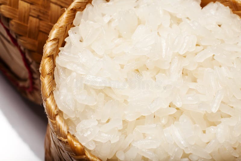 Image of sticky rice stock image. Image of container - 22553361