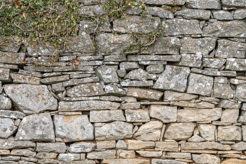 Image of Stone Wall in Rural Environment Stock Photo - Image of ...