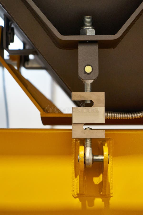 The Image of Strain Gauge of Industrial Equipment Stock Image - Image ...