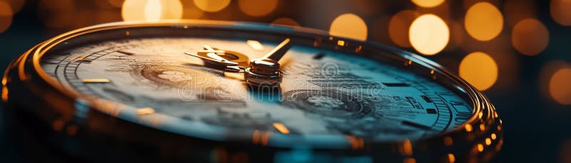 This Image is a Striking Visual Metaphor that Combines Elements of Time ...