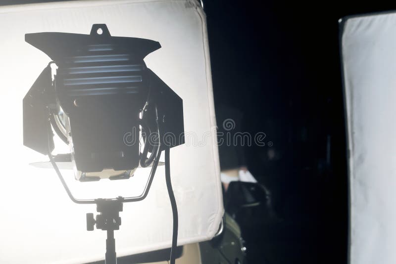 Image of Studio Lighting Setup Stock Image - Image of industry, halogen ...