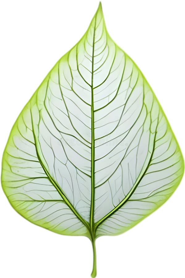 An Image of a Stylized Leaf. Stock Image - Illustration of agave ...