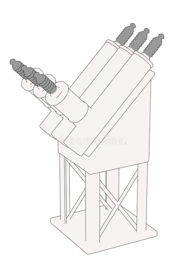 Substation Stock Illustrations – 2,520 Substation Stock Illustrations ...