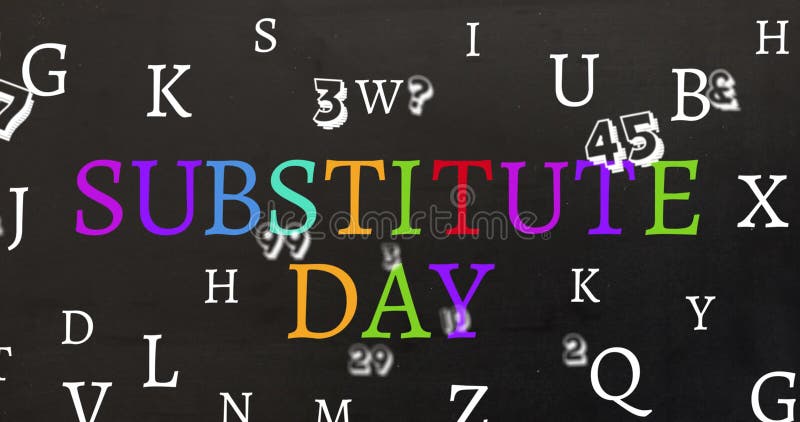 Substitute Day Stock Illustrations – 140 Substitute Day Stock ...