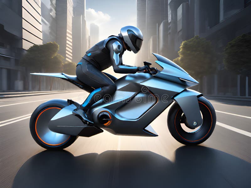 Image of a super rider stock illustration. Illustration of city - 303670245