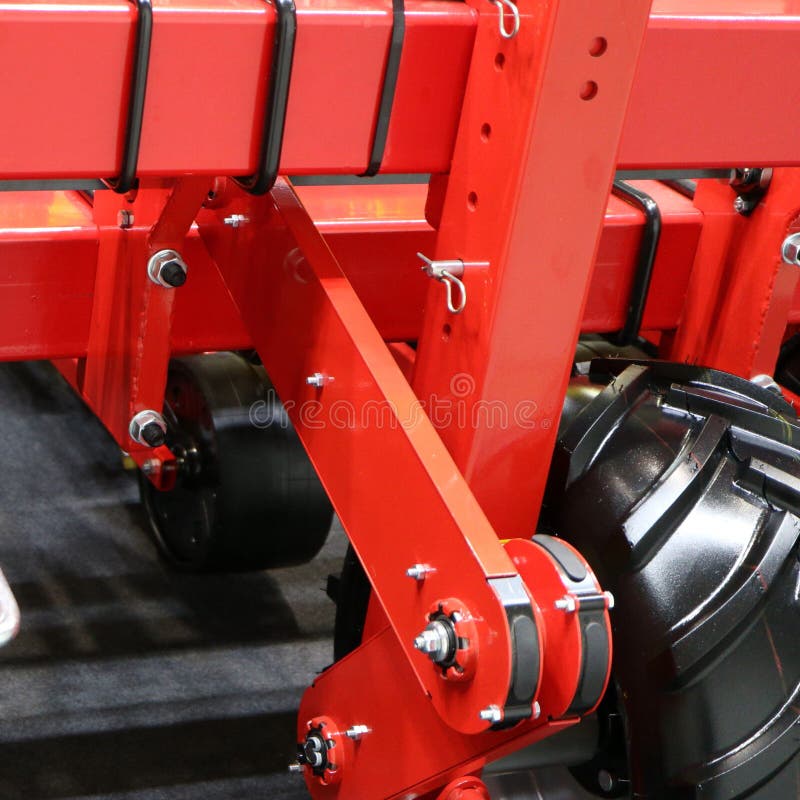 The Image of the Suspension of the Carrier Frame of the Cultivator ...