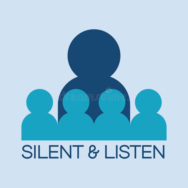 Respectful Silence Stock Illustrations – 40 Respectful Silence Stock ...