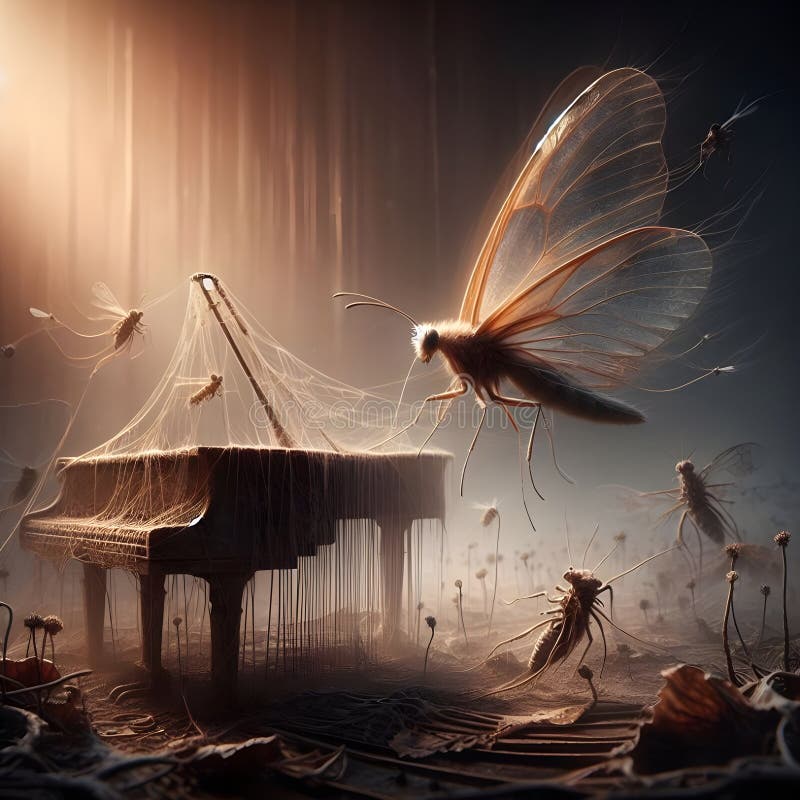 Image of the Symphony of Death in a Fleeting Reminder of Life S Fragile ...