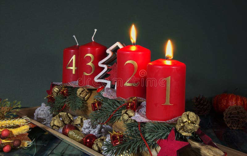 This is How Second Advent is Looking Like Stock Photo - Image of brown ...