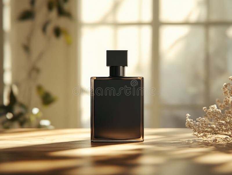 Slender Black Eau De Parfum Bottle Stock Photos - Free & Royalty-Free ...