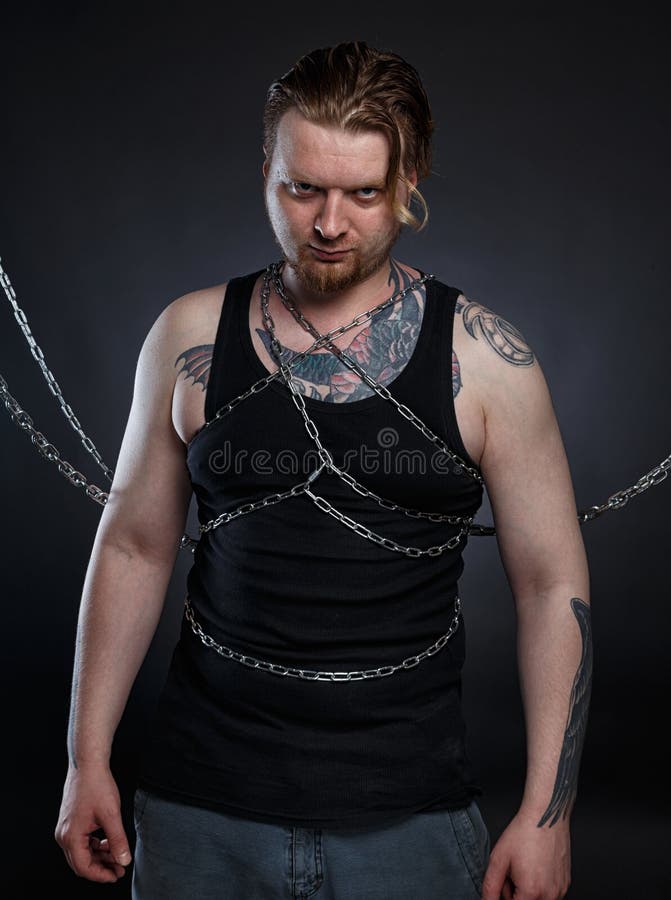 320 Man Bound Chains Stock Photos - Free & Royalty-Free Stock Photos ...