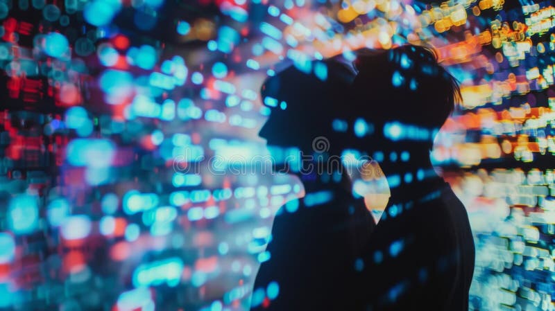 An Image of a Teacher and Student Working Together To Code a Digital ...