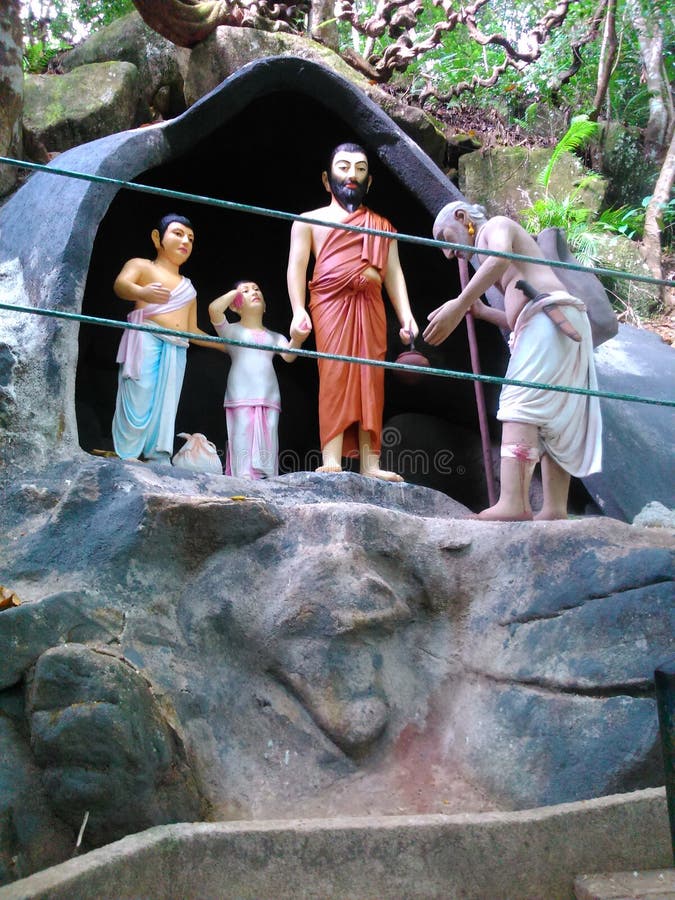 This Image is the Temple Thero Trail Stock Image - Image of colour ...