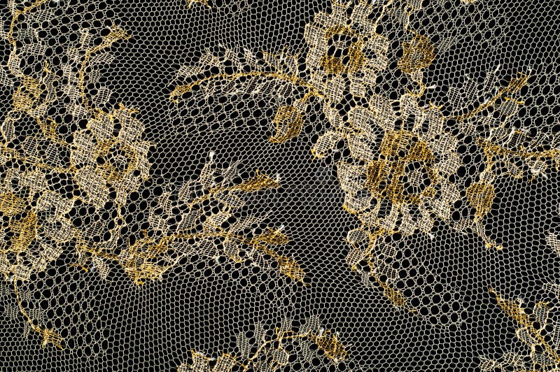 Image Texture Background, Decorative Gold Lace with Pattern. Golden ...