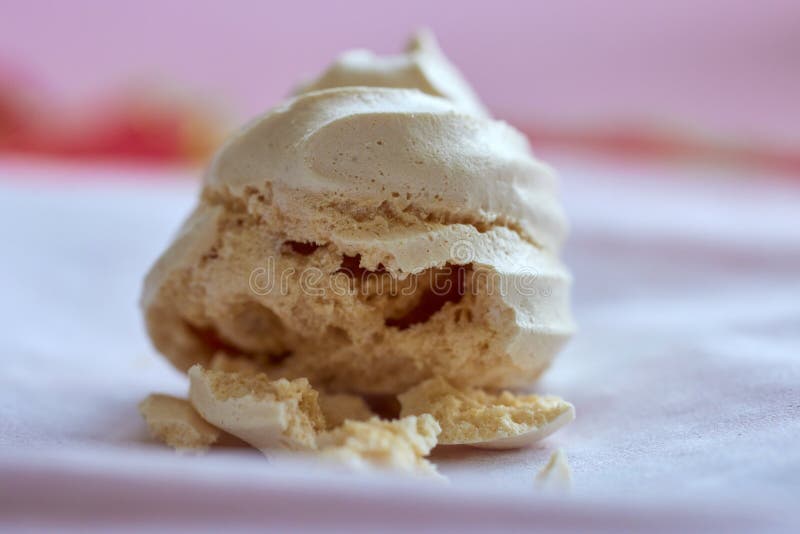Texture of a Macro Meringue Stock Image - Image of white, sweet: 238029641