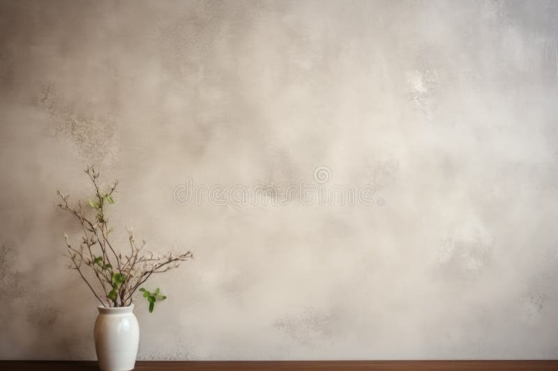 Image of Textured Wall with Plaster Effect Stock Illustration ...