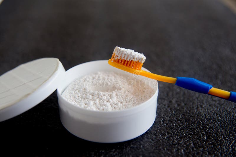 Brushing teeth things stock photo. Image of dental, object - 104193272