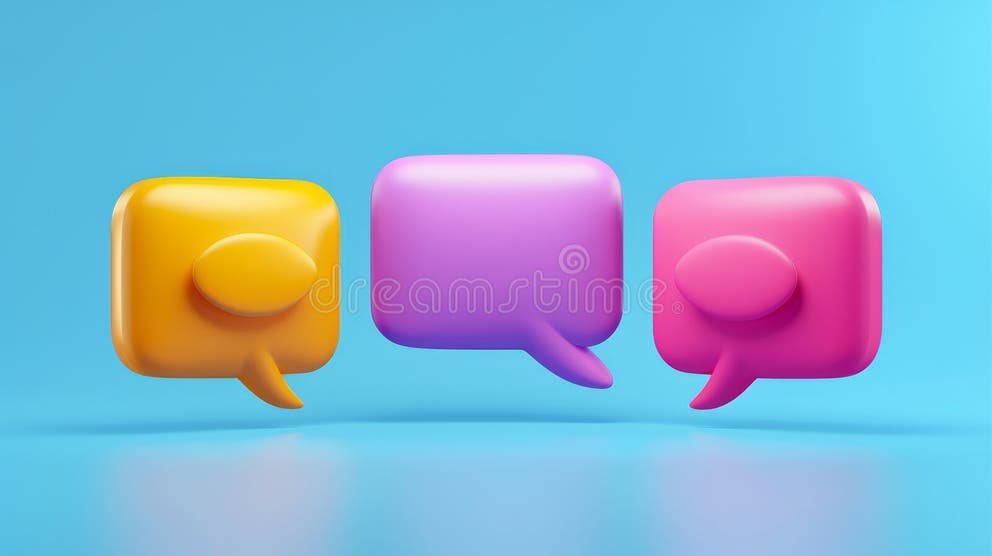 Three Speech Box Stock Photos - Free & Royalty-Free Stock Photos from ...