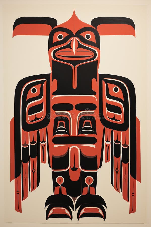 Native American Thunderbird Painting