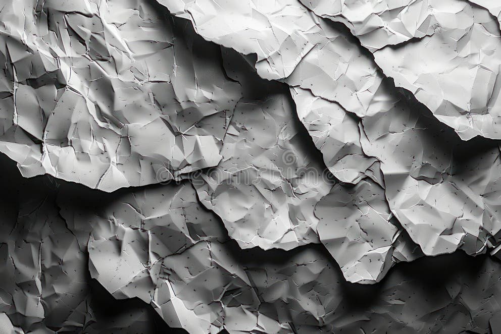 Crushed Paper Texture Overlay: Abstract Element for Creative Design ...