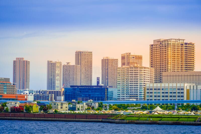 Image of Tokyo buildings stock photo. Image of urban - 286689530