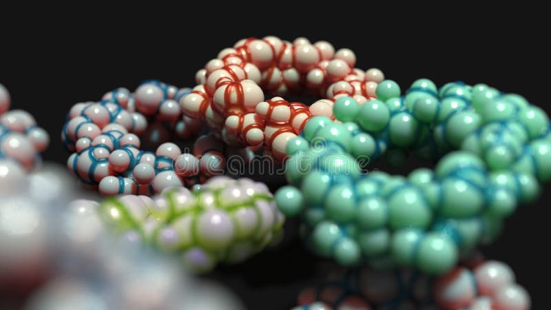 An Image on the Topic of Microbiology Stock Illustration - Illustration ...