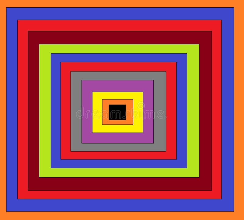 This is the Image of Many Square Which is in Many Colors Stock ...