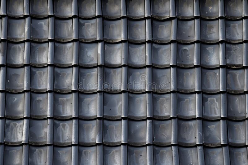 Image of Traditional Old Temple Roof Pattern. Texture for Background ...