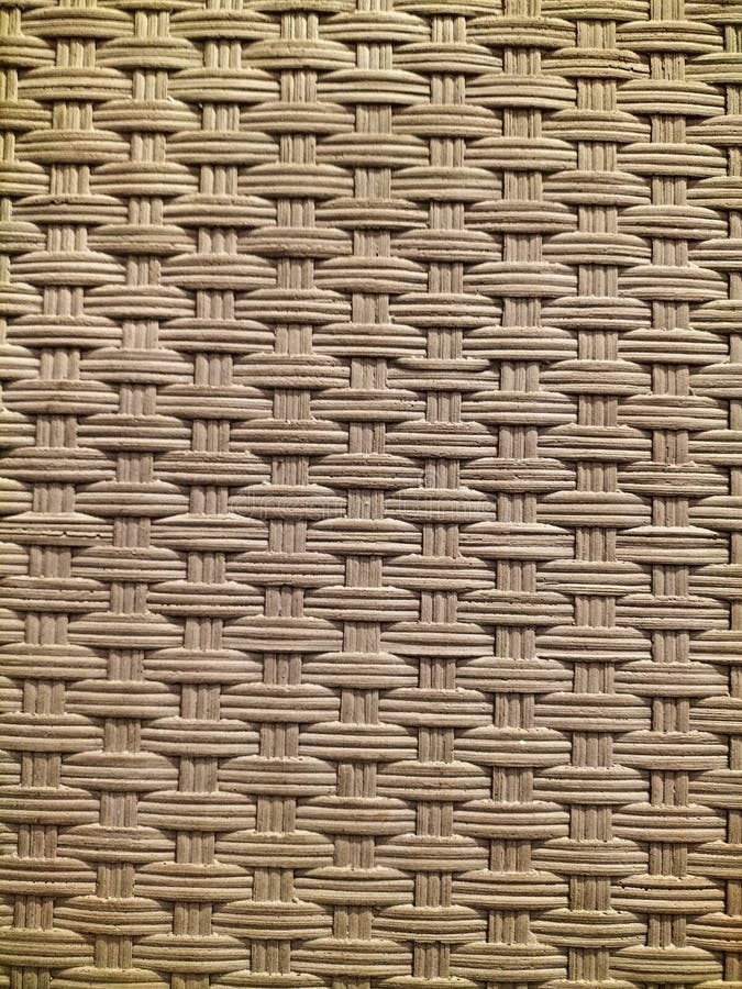 Image of Traditional Wall with Inter Weaving Pattern, Made of Rattan ...