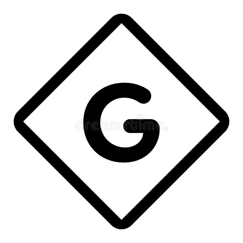 Traffic Sign Alphabet EPS Vector File Stock Vector - Illustration of ...