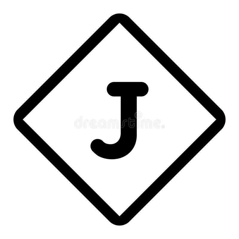 Traffic Sign Alphabet EPS Vector File Stock Vector - Illustration of ...