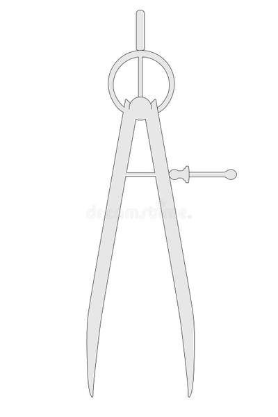 Image of trammel tool stock illustration. Illustration of work - 37704183