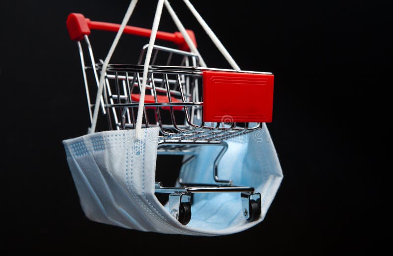 Image of trolley mask stock photo. Image of infection - 200027026