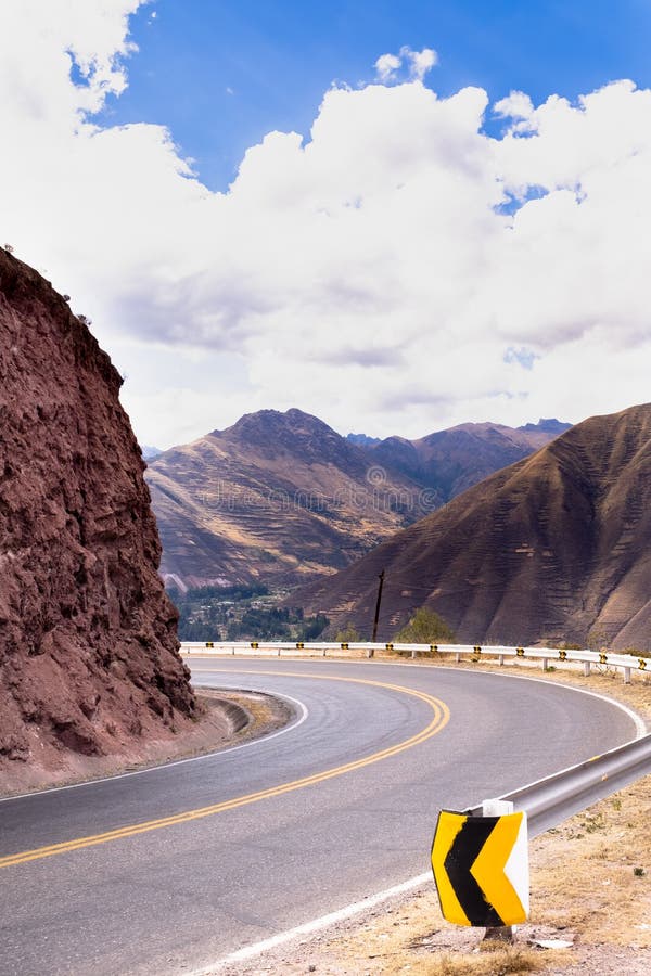 Image of a Turn in the Highway. Stock Photo - Image of rural, drive ...