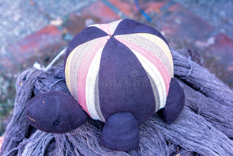 Image of Turtle Doll Made of Cloth Stock Image - Image of decorative ...