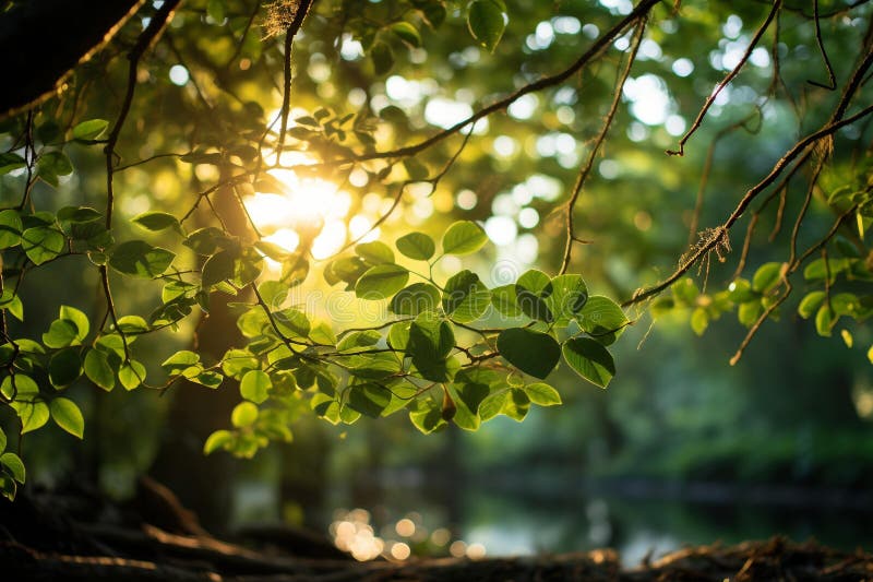 An Image of Two Intertwining Branches or Vines Representing Connection ...