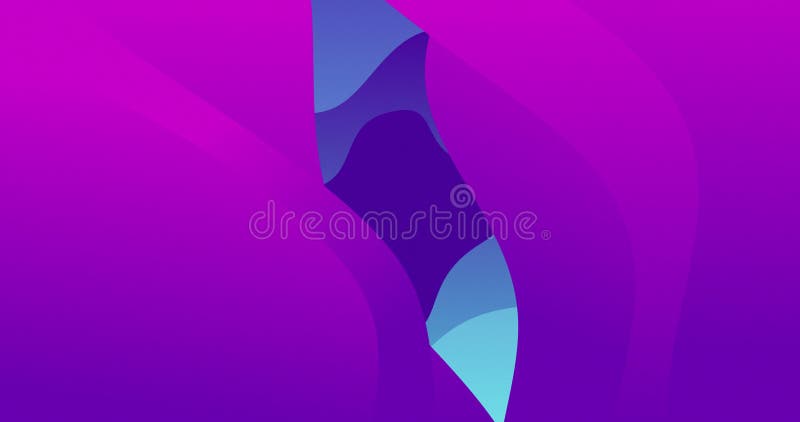 Image of Undulating Purple and Grey Organic Forms Moving on Dark ...