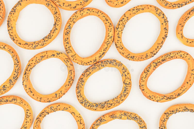 Image of a Uniform Array of Circular, Speckled Yellow Objects ...