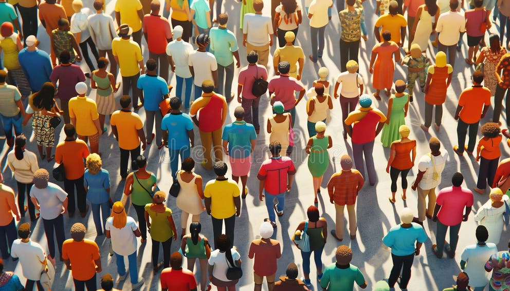 The Image of the Unity of People of Different Nationalities Stock ...