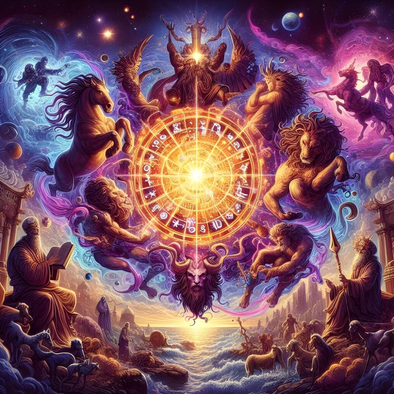 Image of Universal Astral Forces and Faith of Zodiac Messing Adventure ...