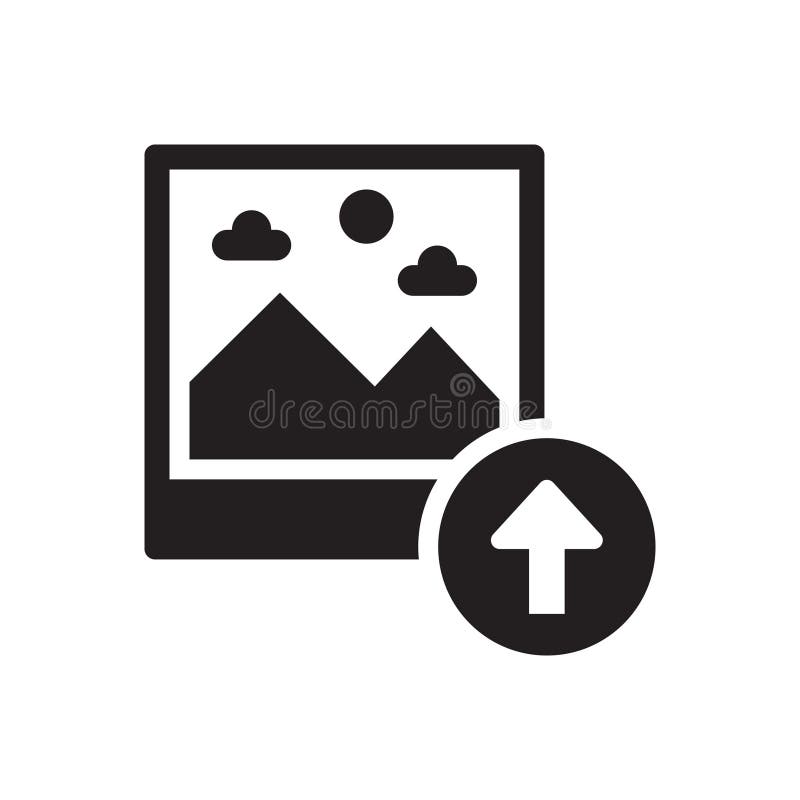 Image Upload Icon - Photo Upload Icon - Picture Upload Icon Stock ...