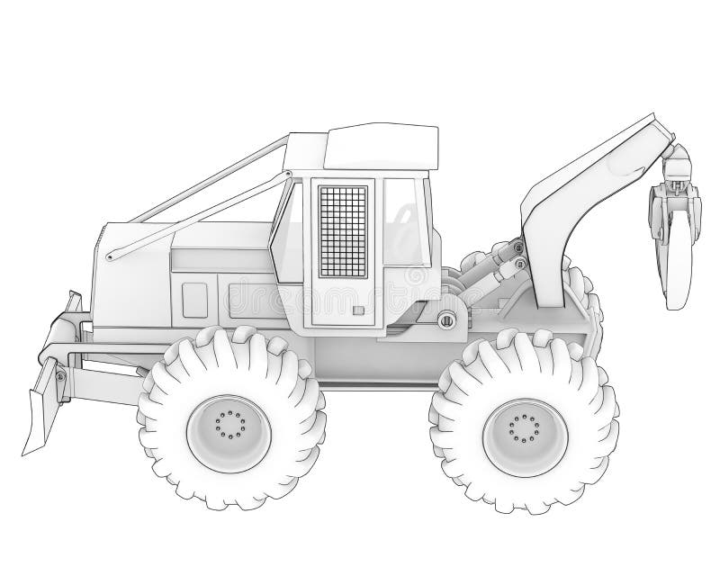 Skidder Stock Illustrations – 171 Skidder Stock Illustrations, Vectors ...