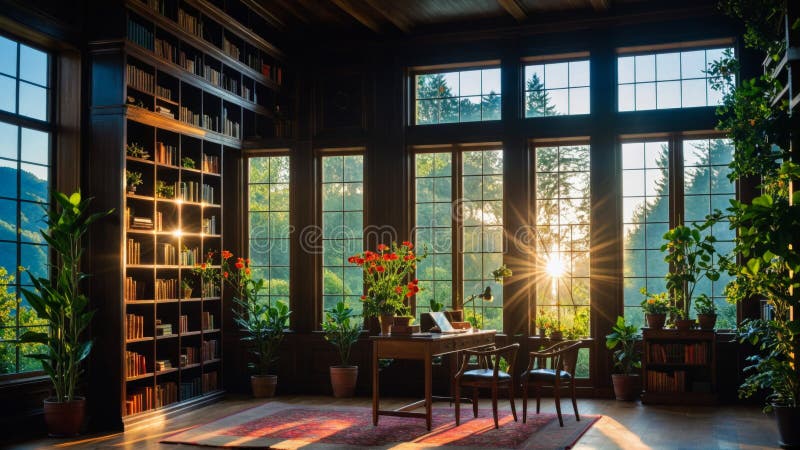 A Quiet Place to Read stock photo. Image of condominium - 308391622