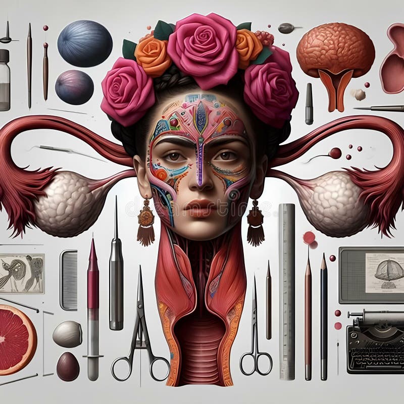 Image of a Uterus in Artistic Version Stock Illustration - Illustration of 39aph39, pattern ...