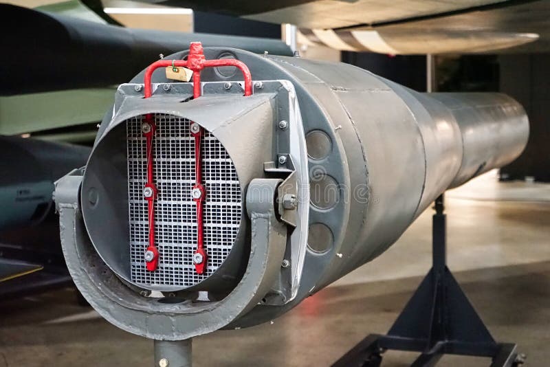 Image of V-1`s Pulsejet Engine, Used in the V1 Vengeance Weapon 1 ...