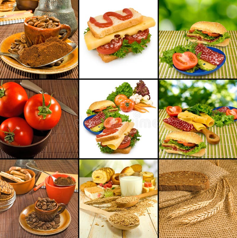 Image of Various Food Products Close Up Stock Image - Image of fresh ...