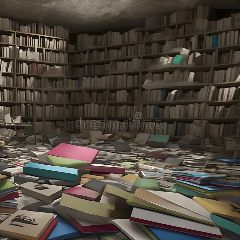 Image of Various Messiest Workshop Fully Filled with All Kind of ...