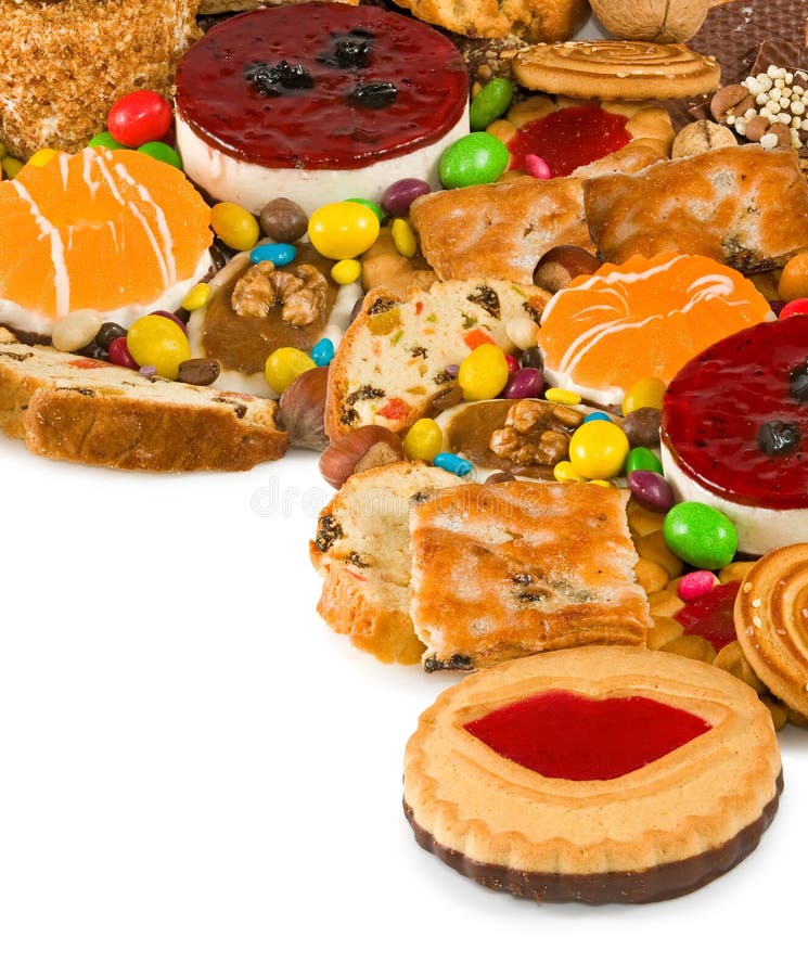 Image of Various Tasty Cookies Close-up Stock Image - Image of ...