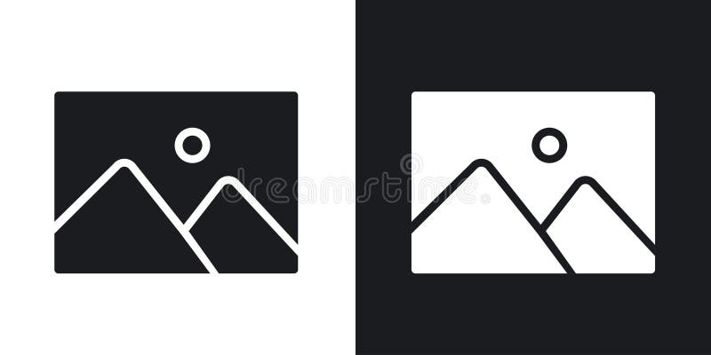 Image vecor icon set stock vector. Illustration of gallery - 340661108