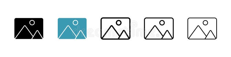 Image vecor icon set stock vector. Illustration of button - 340850323